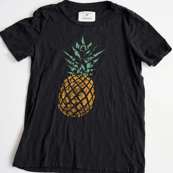 Sol Angeles | Tops | Sol Angeles Anthropologie Pineapple Graphic Tee ...